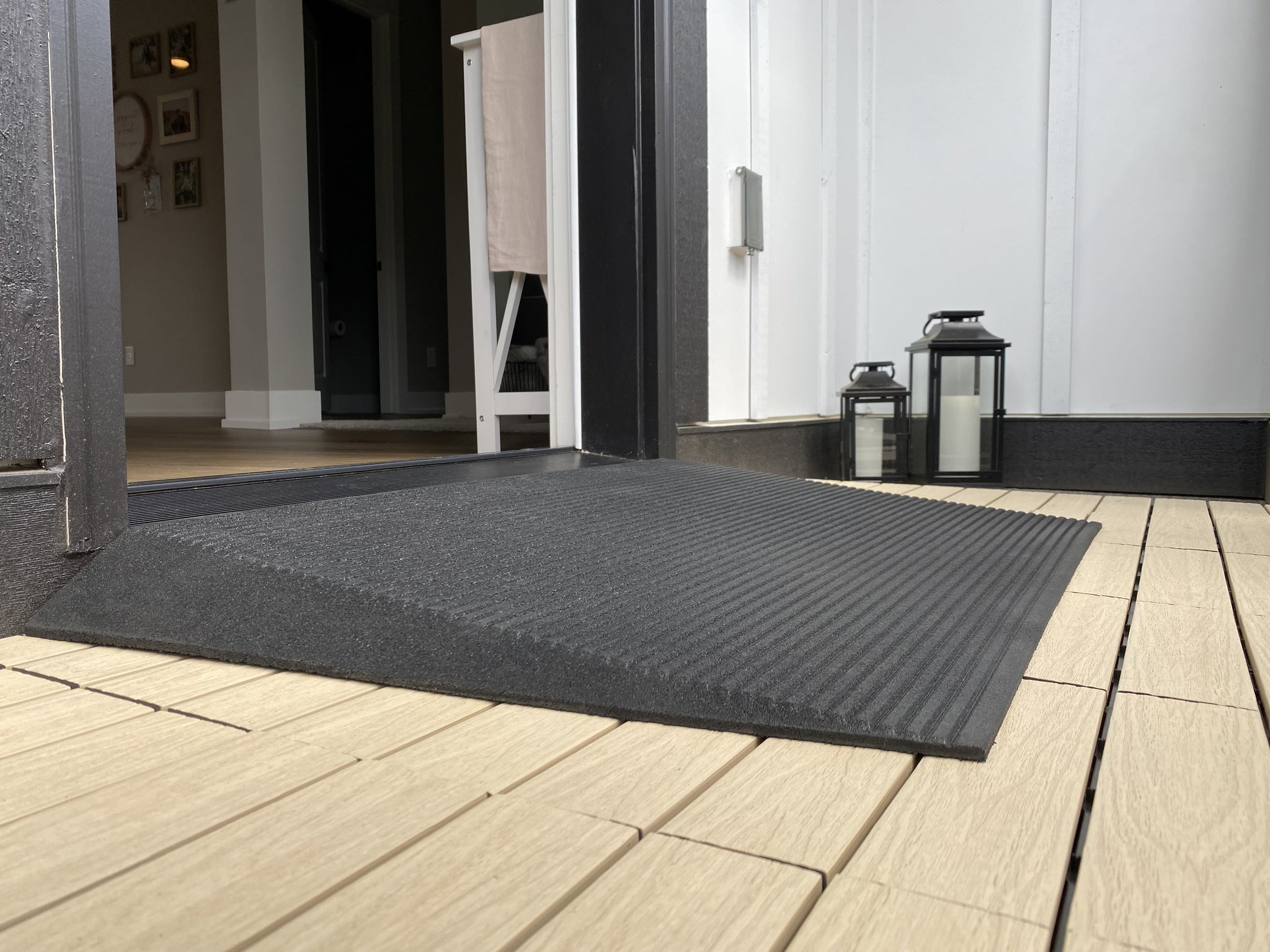 Entry Mat Transitions Angled | Wheelchair Threshold Access
