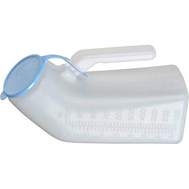 Nova Male Urinal | Spill-Resistant | Easy Grip
