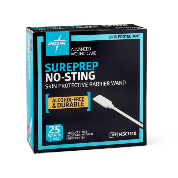 Sureprep No-Sting Barrier Swab Box of 25